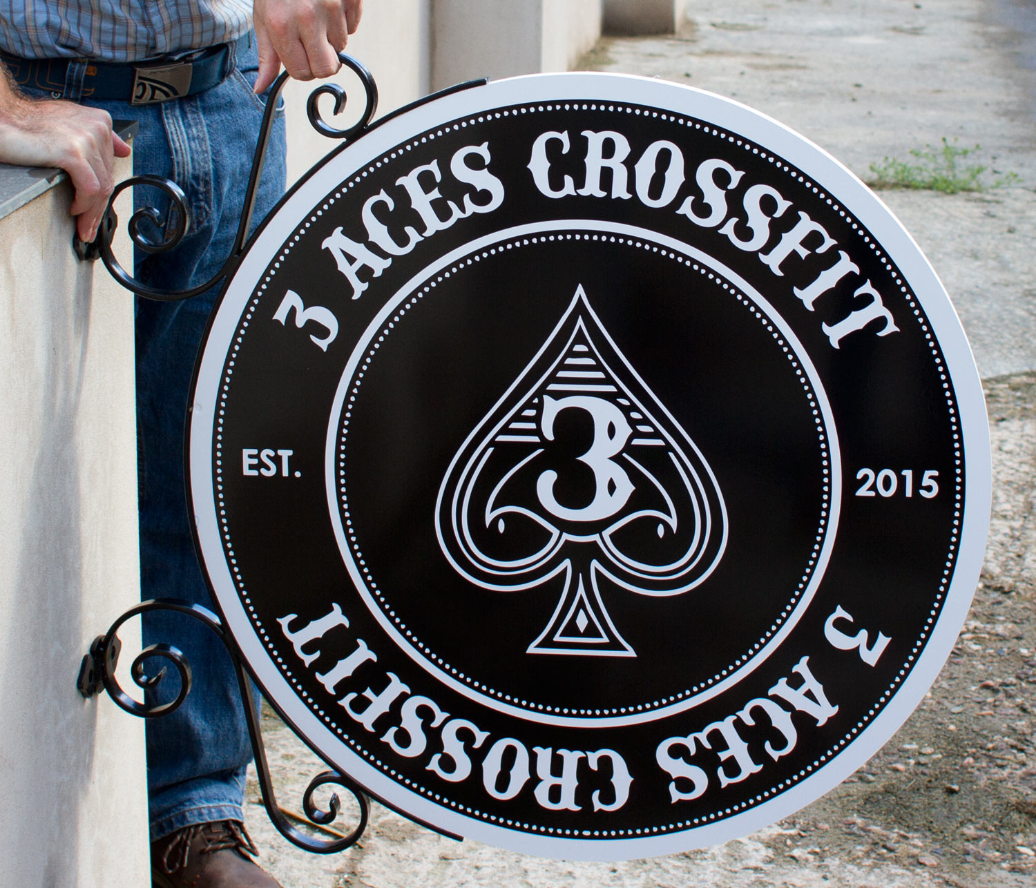 Circular Projecting Signs - The Sign Maker