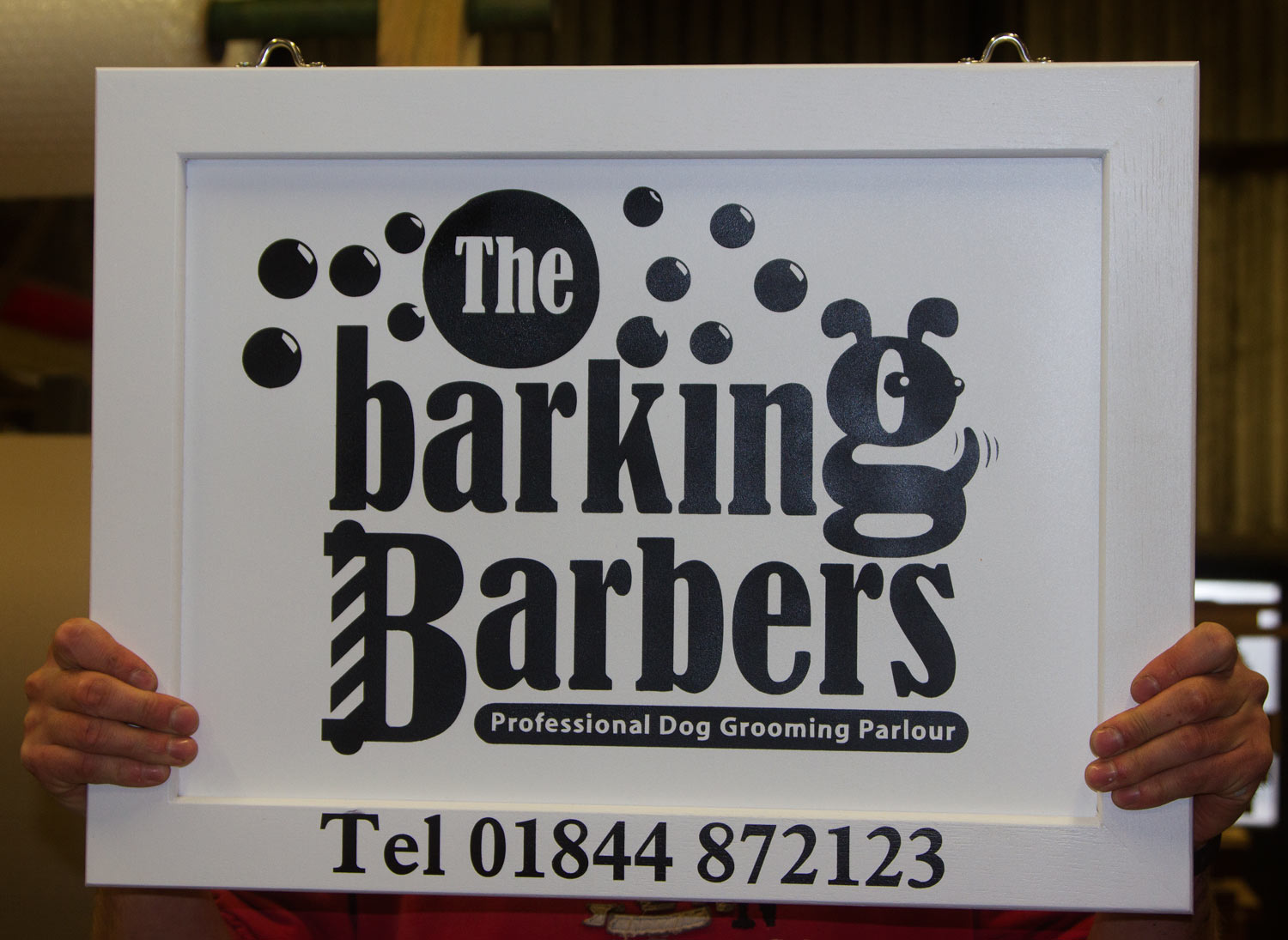 Painted Wooden Framed Signs - The Sign Maker