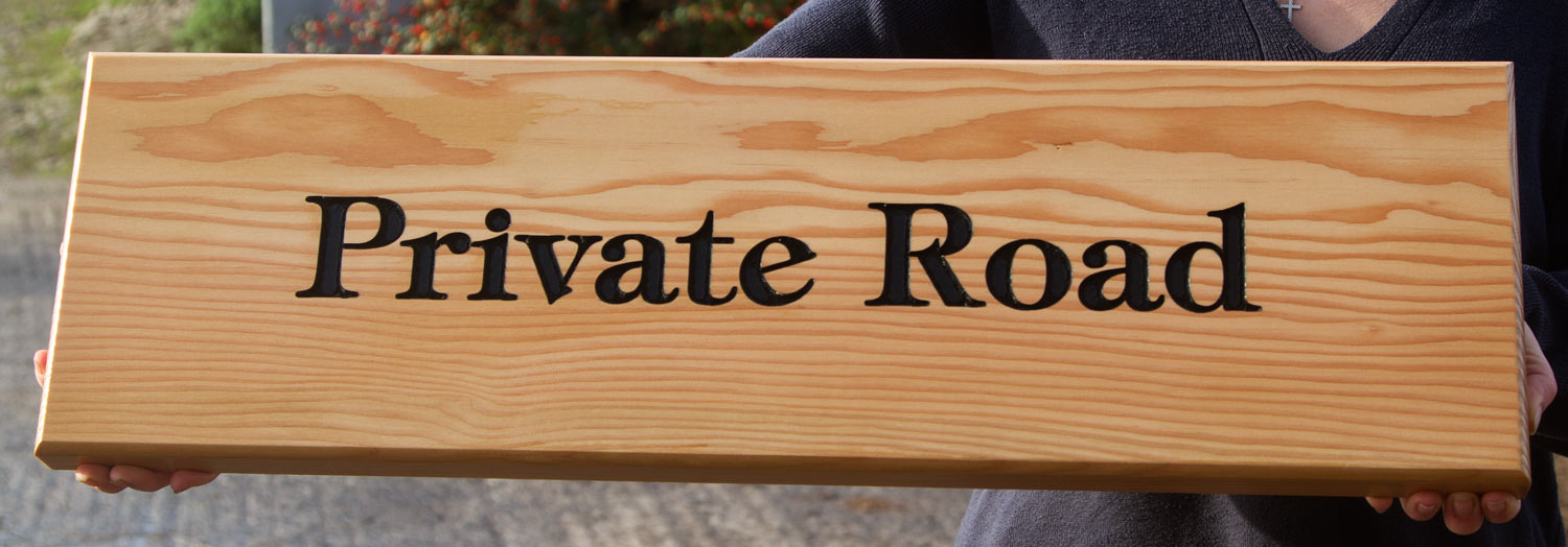 Low Maintenance Wooden Signs - The Sign Maker