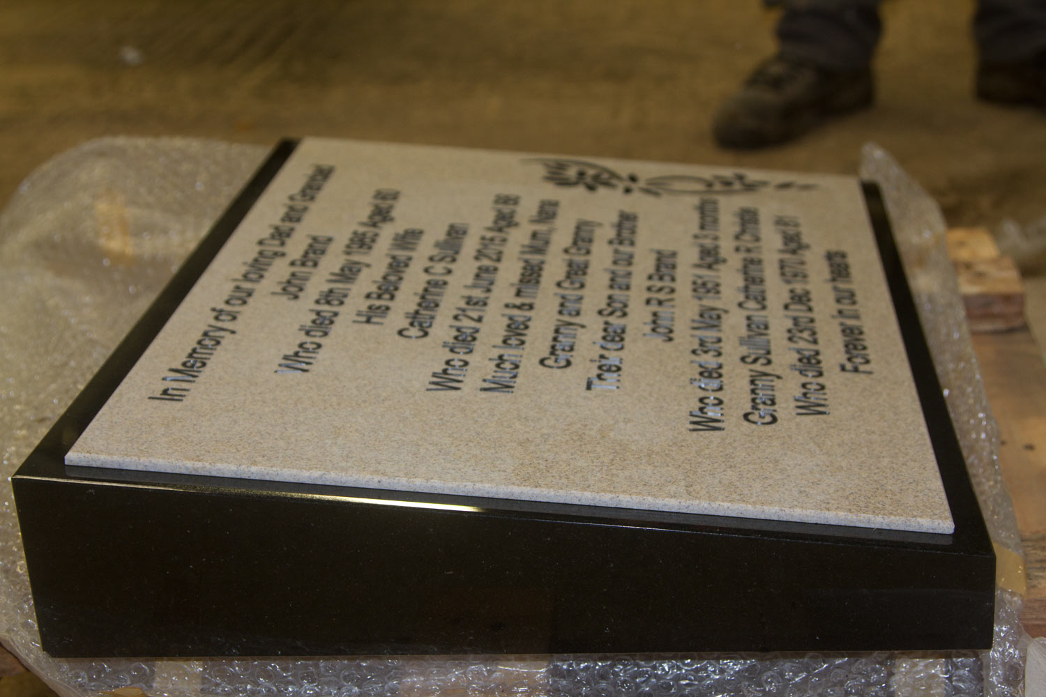 Memorial Plinths and Wedges - The Sign Maker