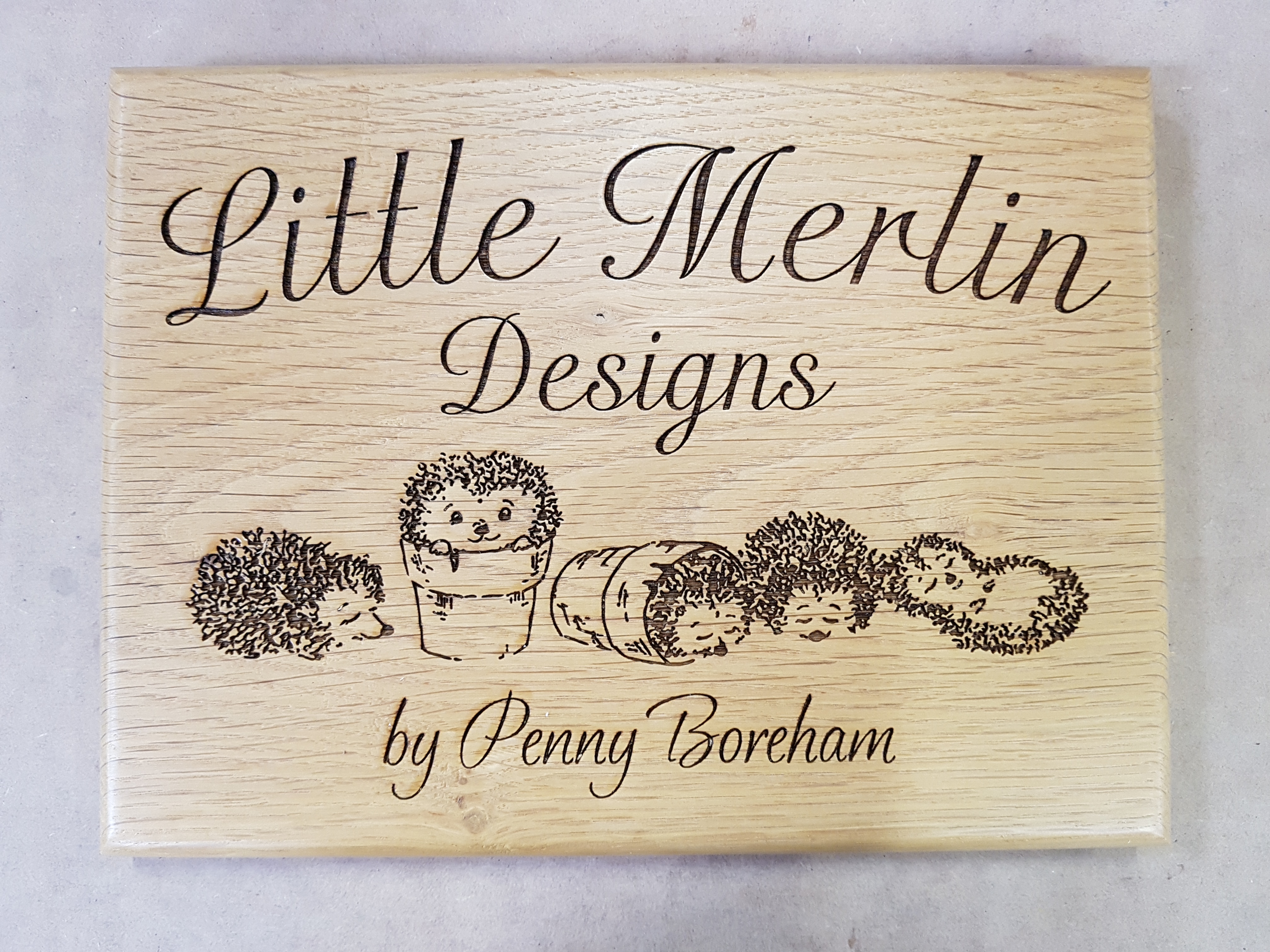 Personalised Wooden Signs - The Sign Maker