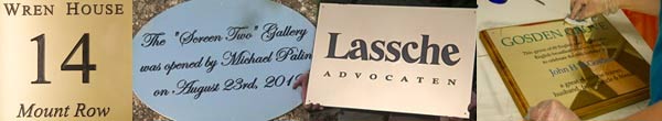 Engraved Metal Signs - The Sign Maker