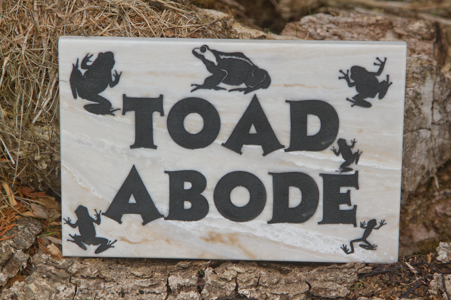 Hedgehog Home and Toad Abodes - The Sign Maker