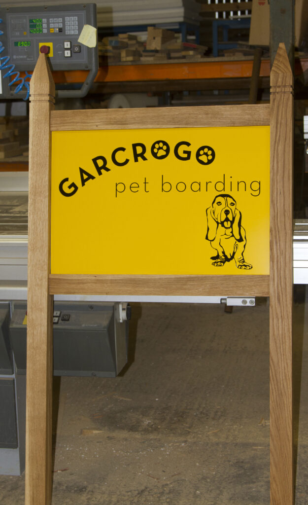 Framed Entrance Signs - The Sign Maker