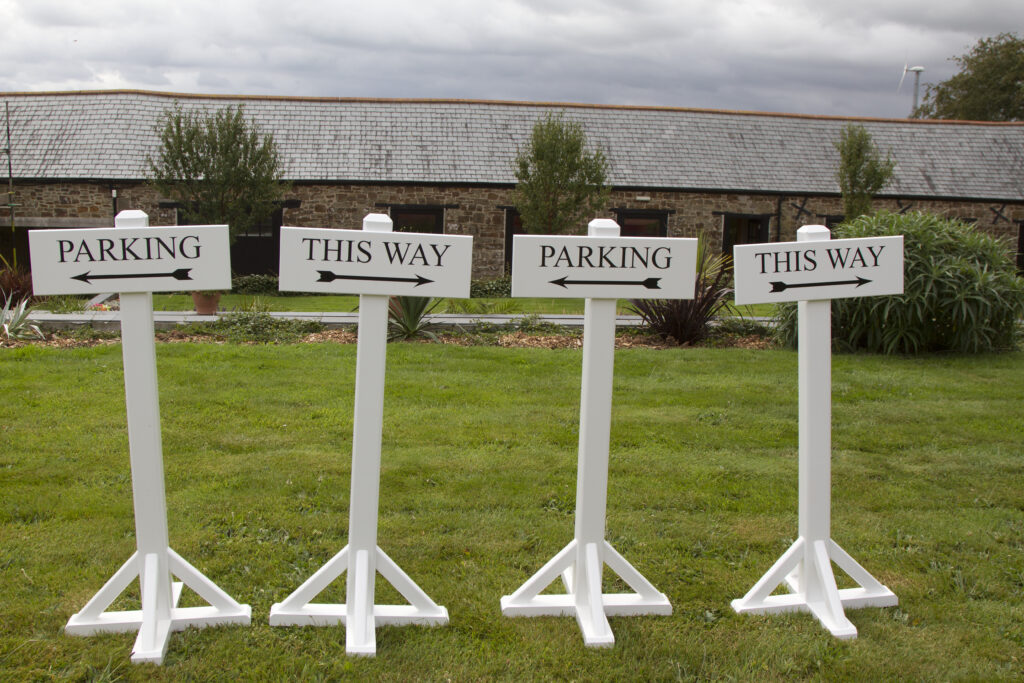 Portable Wedding and Event signage - The Sign Maker