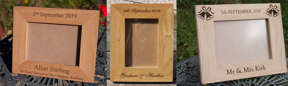 Beautiful, carpenter crafted photo frames - The Sign Maker